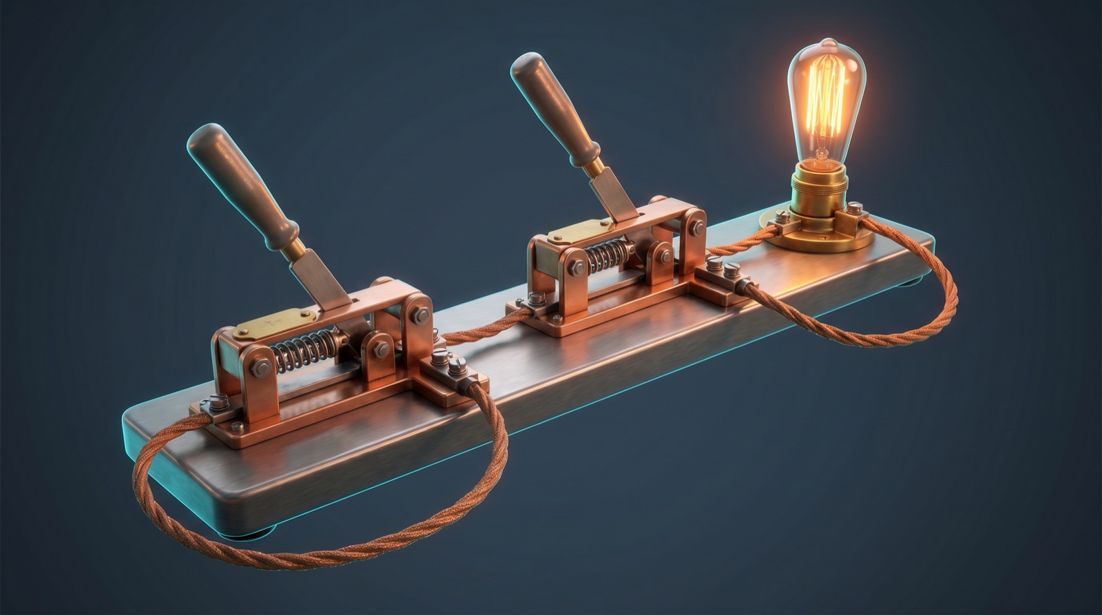 Switches in Series: The Hidden Logic of AND | DigiSim.io